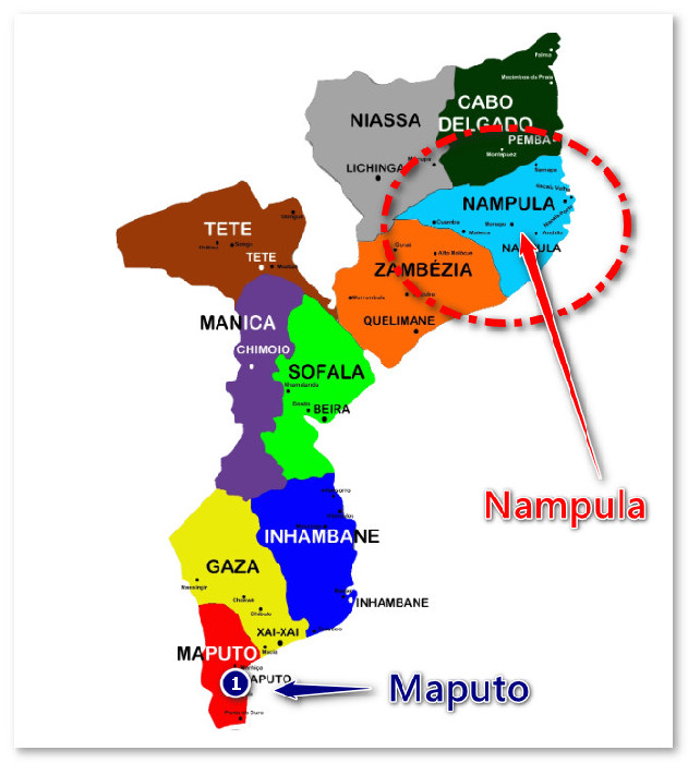 The Nampula Province in Mozambique - Africa